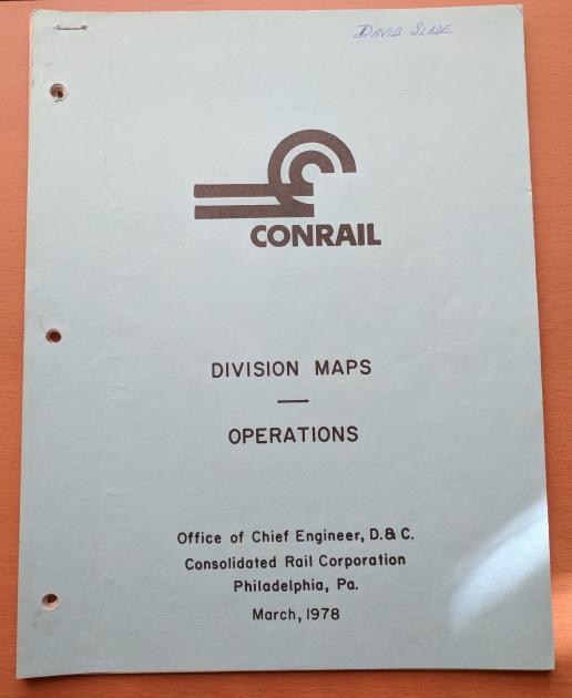 Division Maps Operations March 1978 | The CRHS's Conrail Artifact Archive