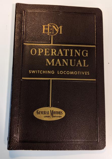 EMD SW-1 and NW-2 Operating Manual | The CRHS's Conrail Artifact Archive