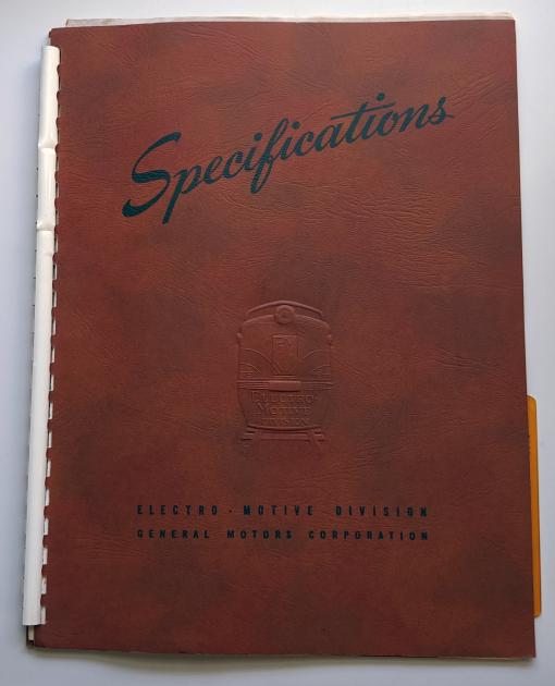 Locomotive Specifications Booklet: EMD DD35 Specification 8049 June 1 ...