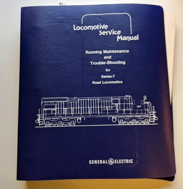 GE Series 7 Road Locomotive Service Information Manual GEK-30150 First ...